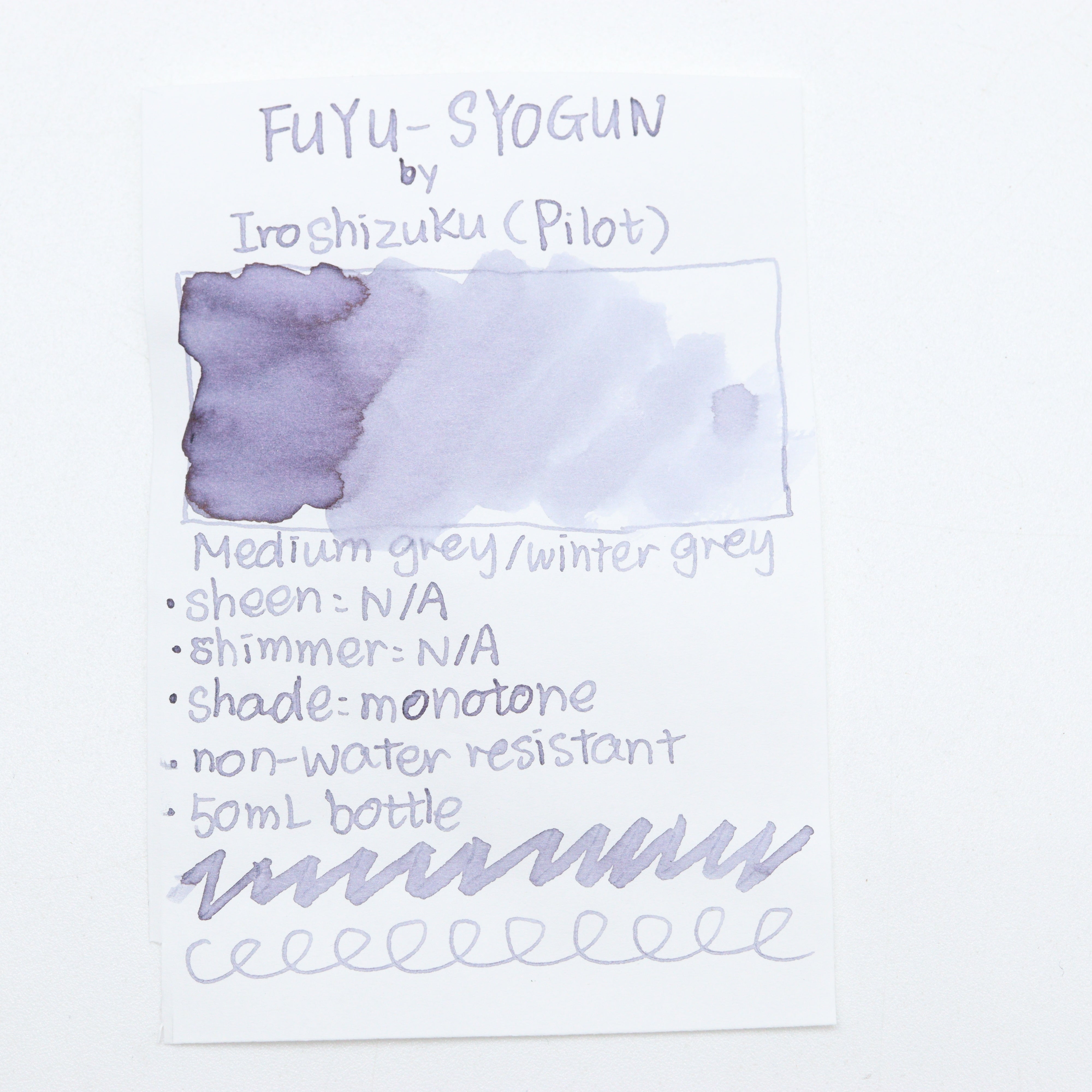 PILOT - Iroshizuku 50ml Bottled Fountain Pen Ink - Fuyu Syogun – Buchan ...