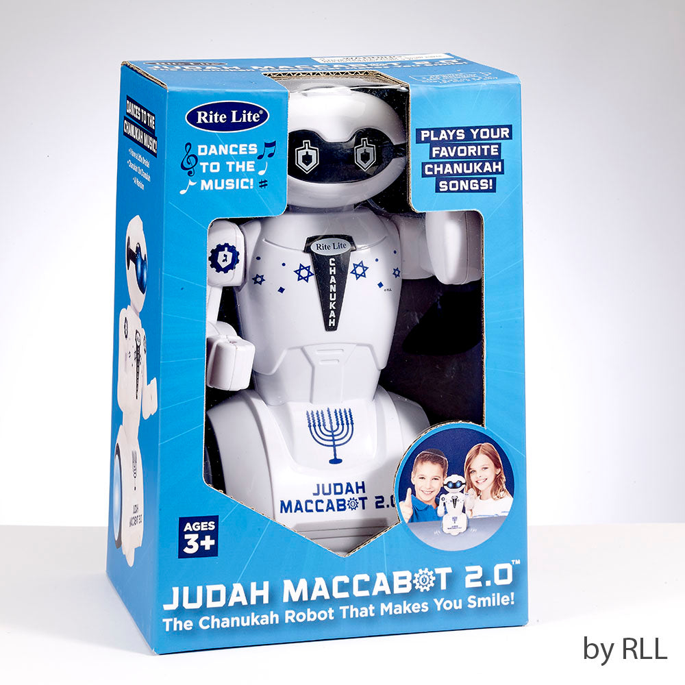 RITE LITE - CHANUKAH-HANUKKAH - Judah Maccabot 2.0™ Chanukah Robot ...