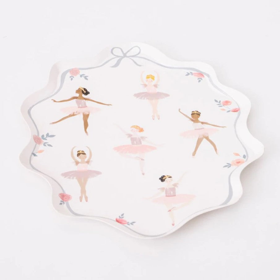 MERI MERI - Ballerina Party Paper Plates - Pack of 8 – Buchan's ...